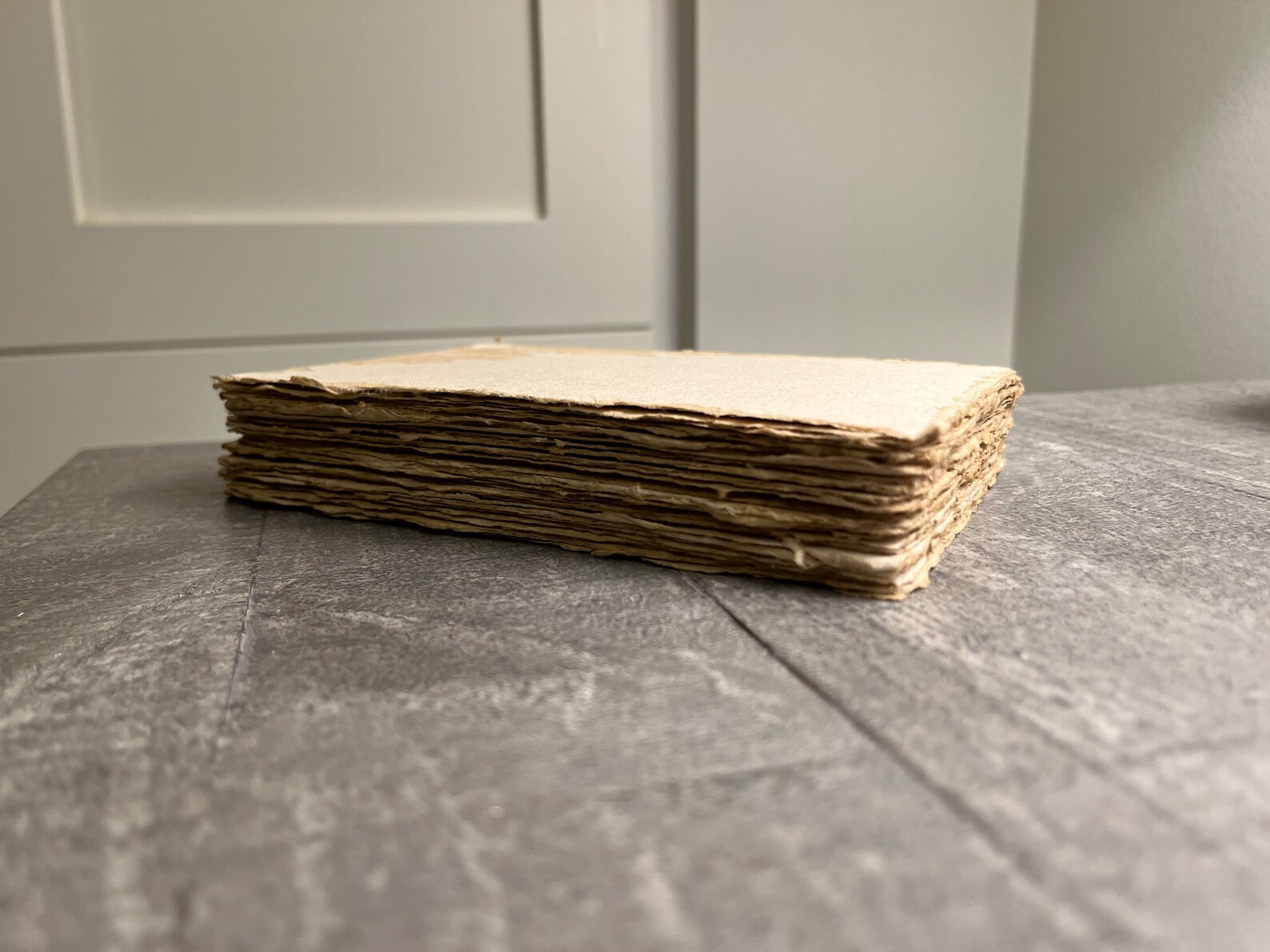 300g Antique Handmade Watercolor Paper, A6 4.3x6.3 10 Sheets A5 6.3x8.7 ...