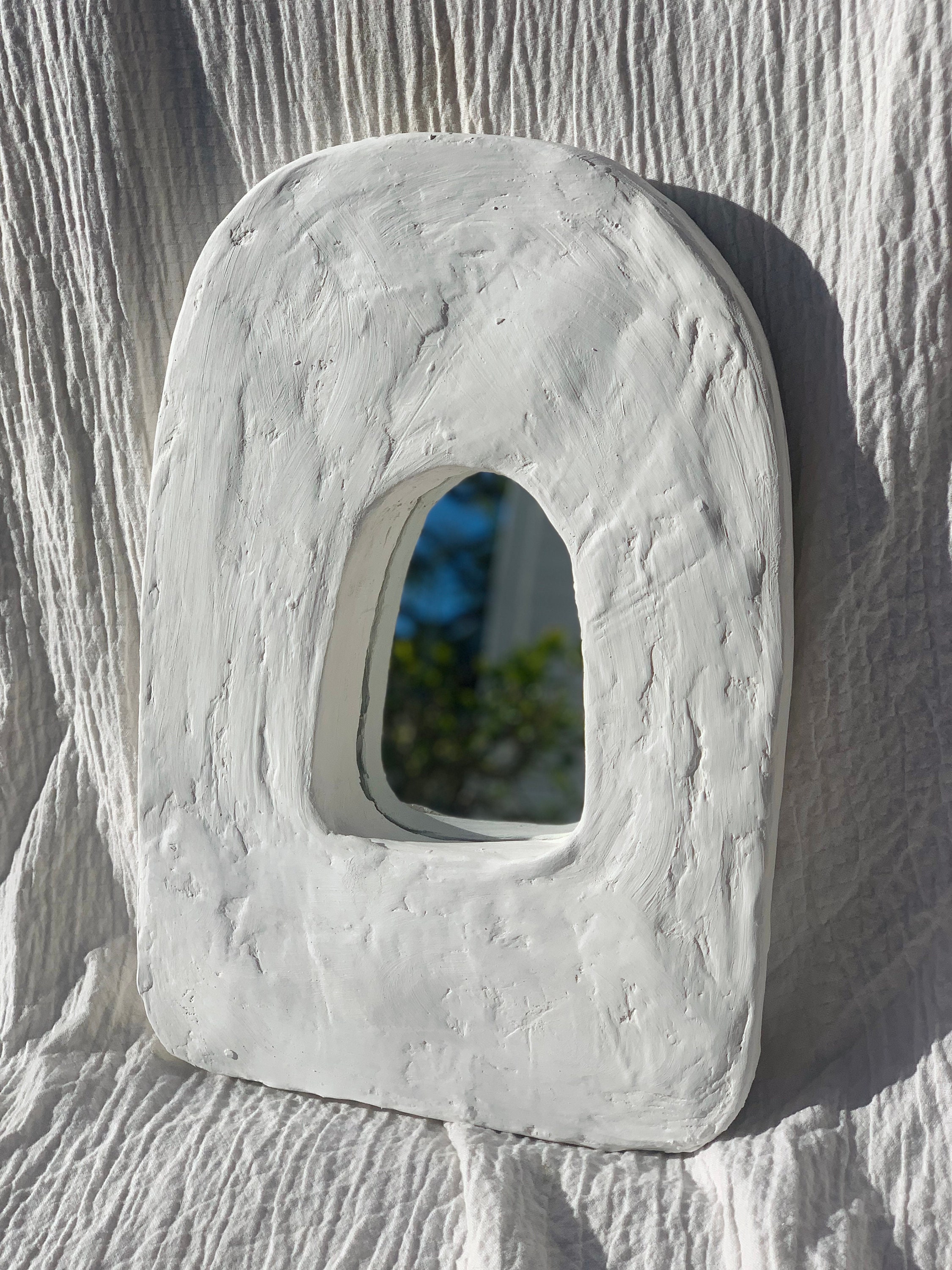 Arch Plaster Mirror - Etsy