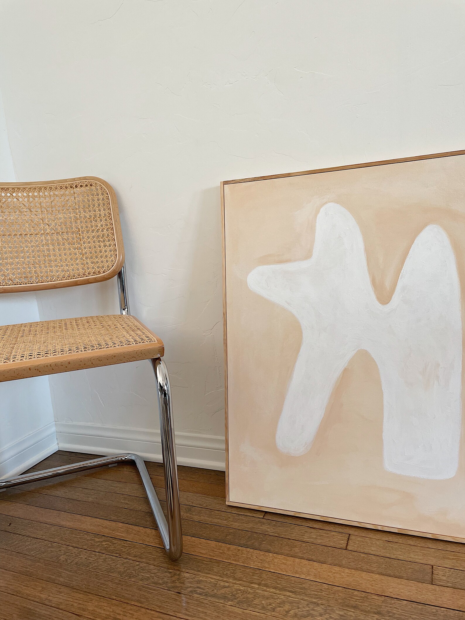 Neutral Abstract Painting - Etsy