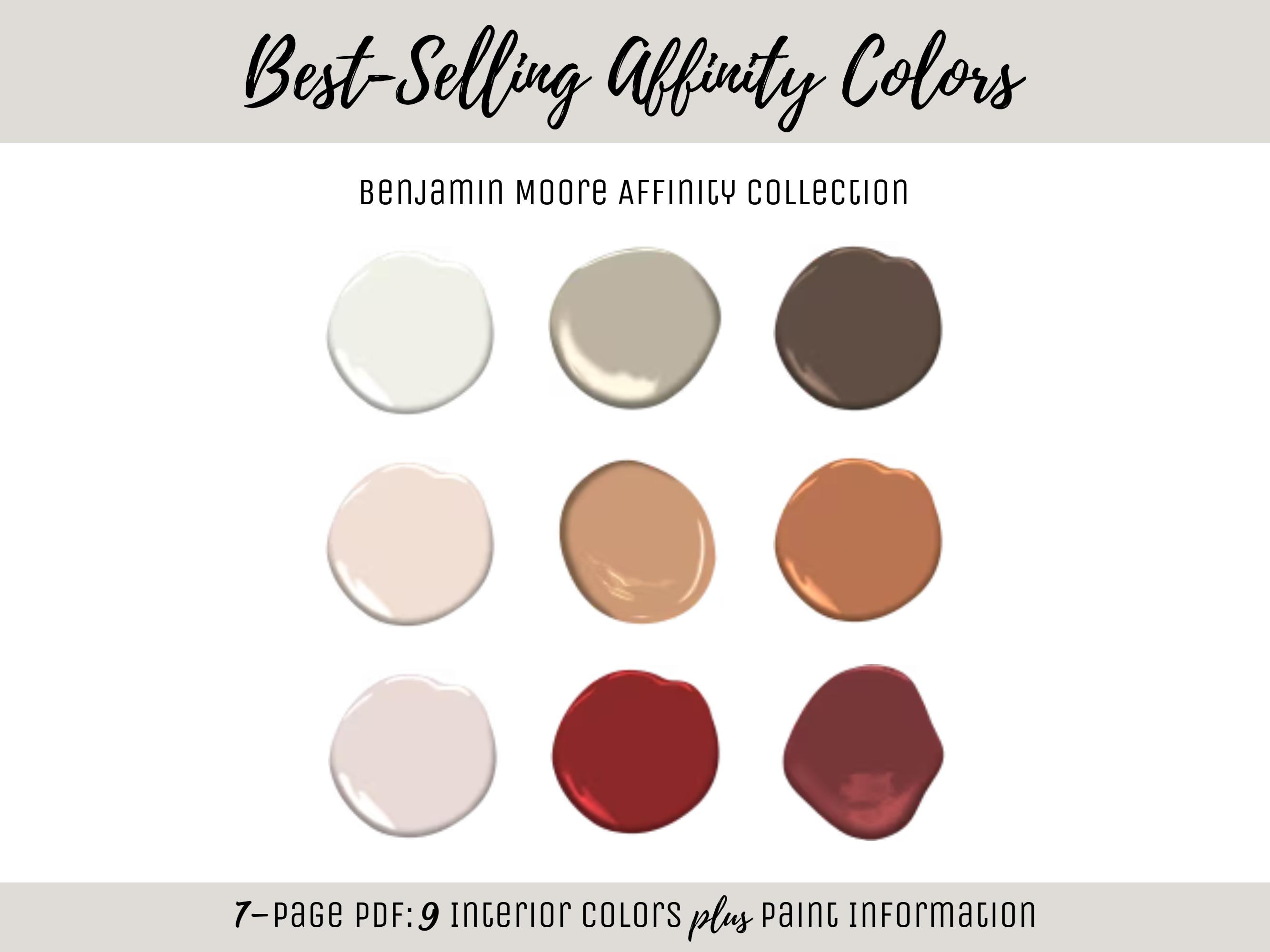 Interior Home Paint Color Scheme Benjamin Moore Affinity Paint ...