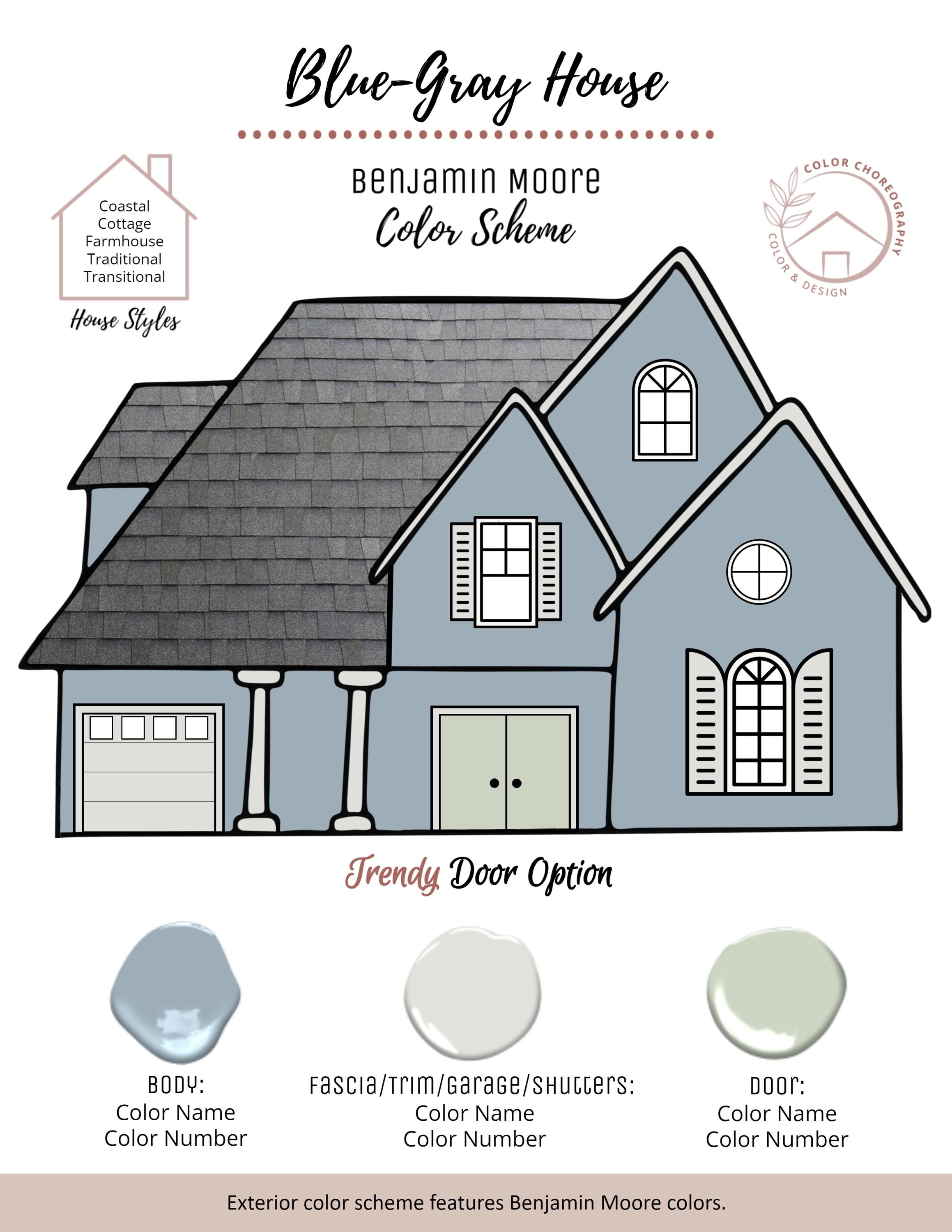 Exterior Home Paint Color Scheme Benjamin Moore Paint Selection Color ...