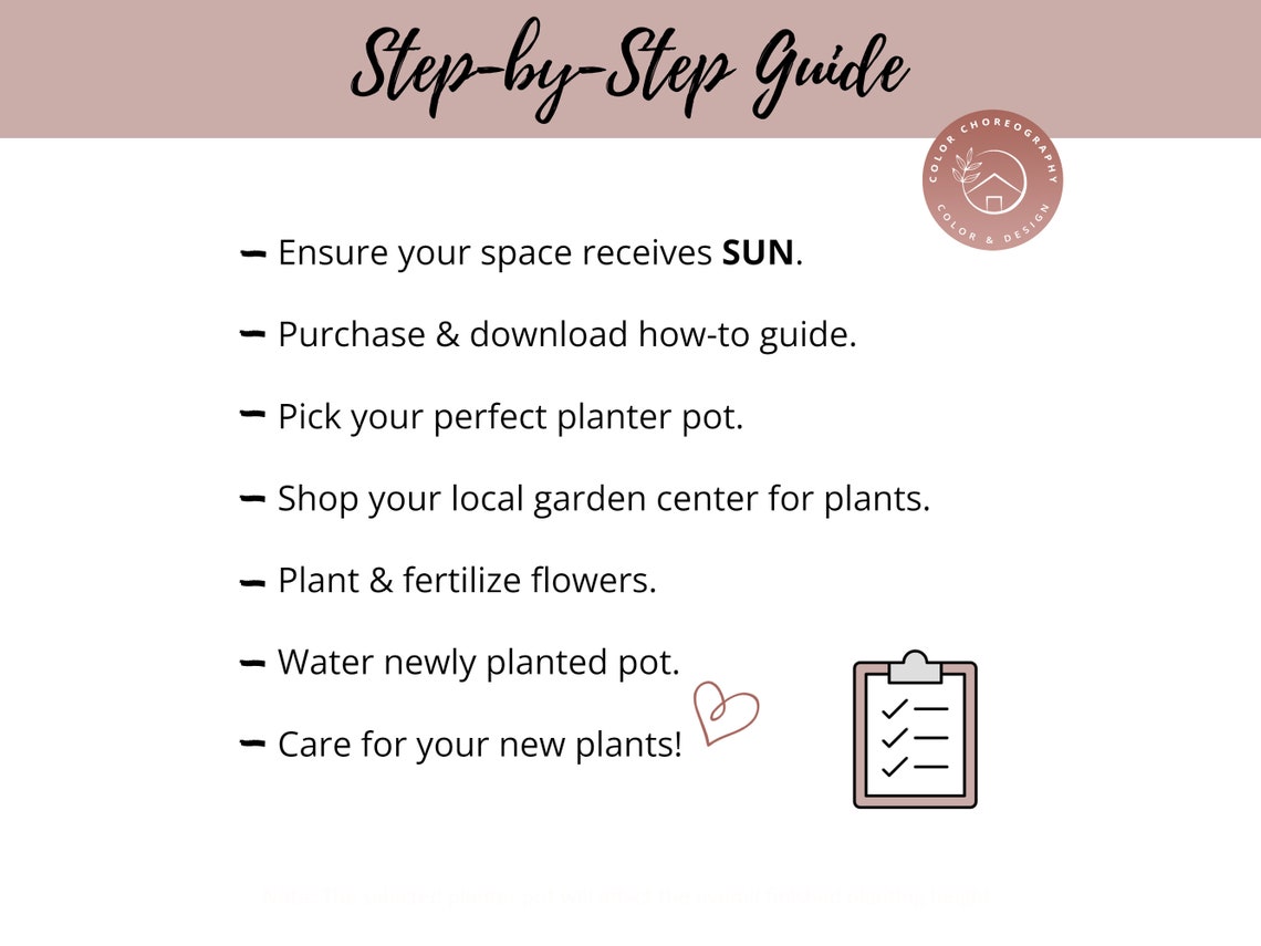 Easy Container Flower Garden Guide Beginner-friendly Potted Flower Plan ...