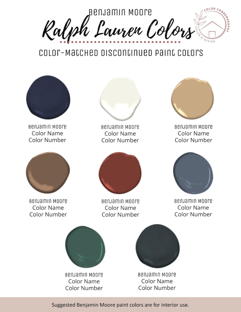 Ralph Lauren Paint Colors Interior Home Paint Scheme Benjamin Moore ...