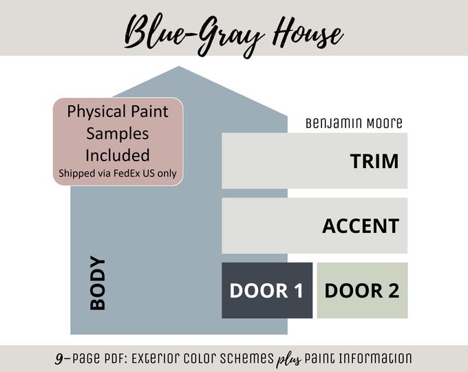 North Sea BENJAMIN MOORE Color Palette: Coastal Whole House Color ...