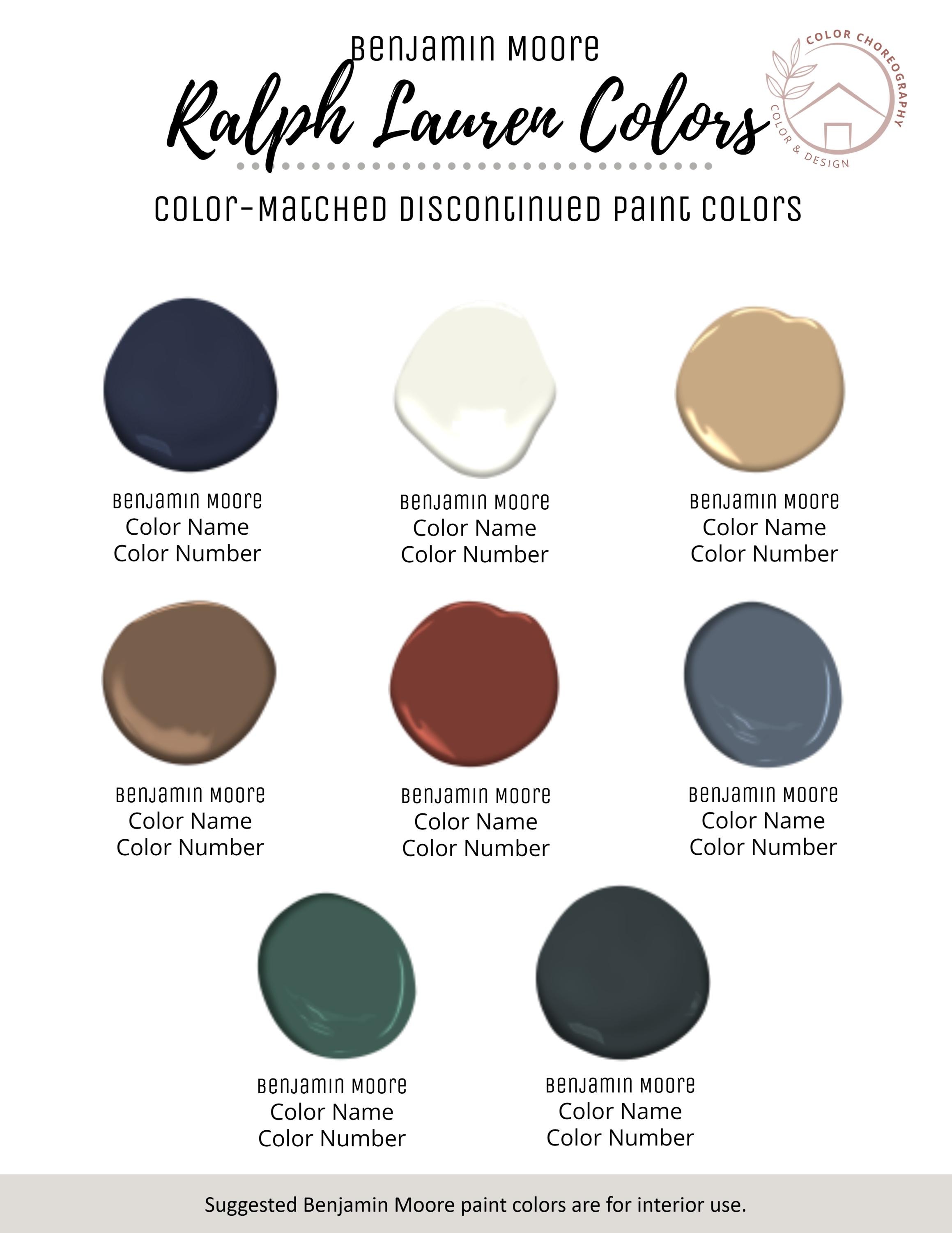 Ralph Lauren Metallic Paint Chart Ralph Lauren PH2135 Dunkle Skala