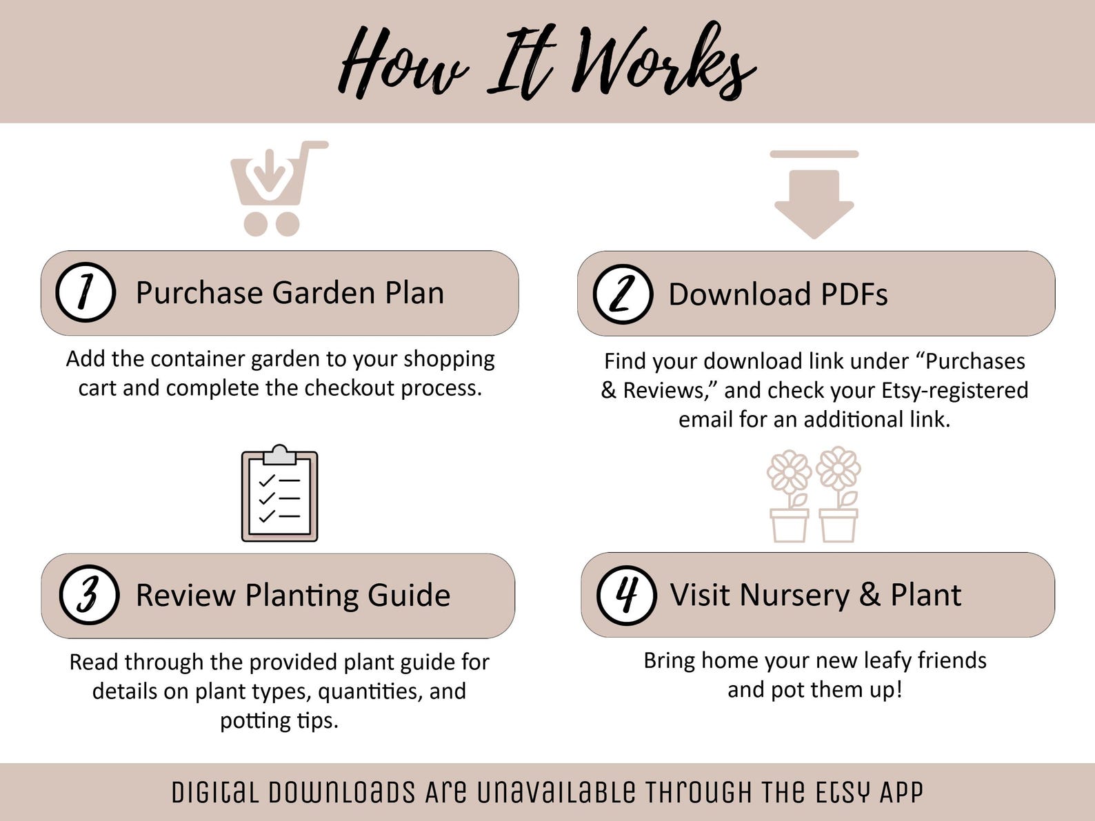 Easy Container Flower Garden Guide Beginner-friendly Potted Flower Plan ...