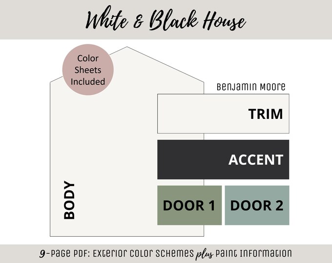 Exterior Home Paint Color Scheme Benjamin Moore Paint Selection Color ...