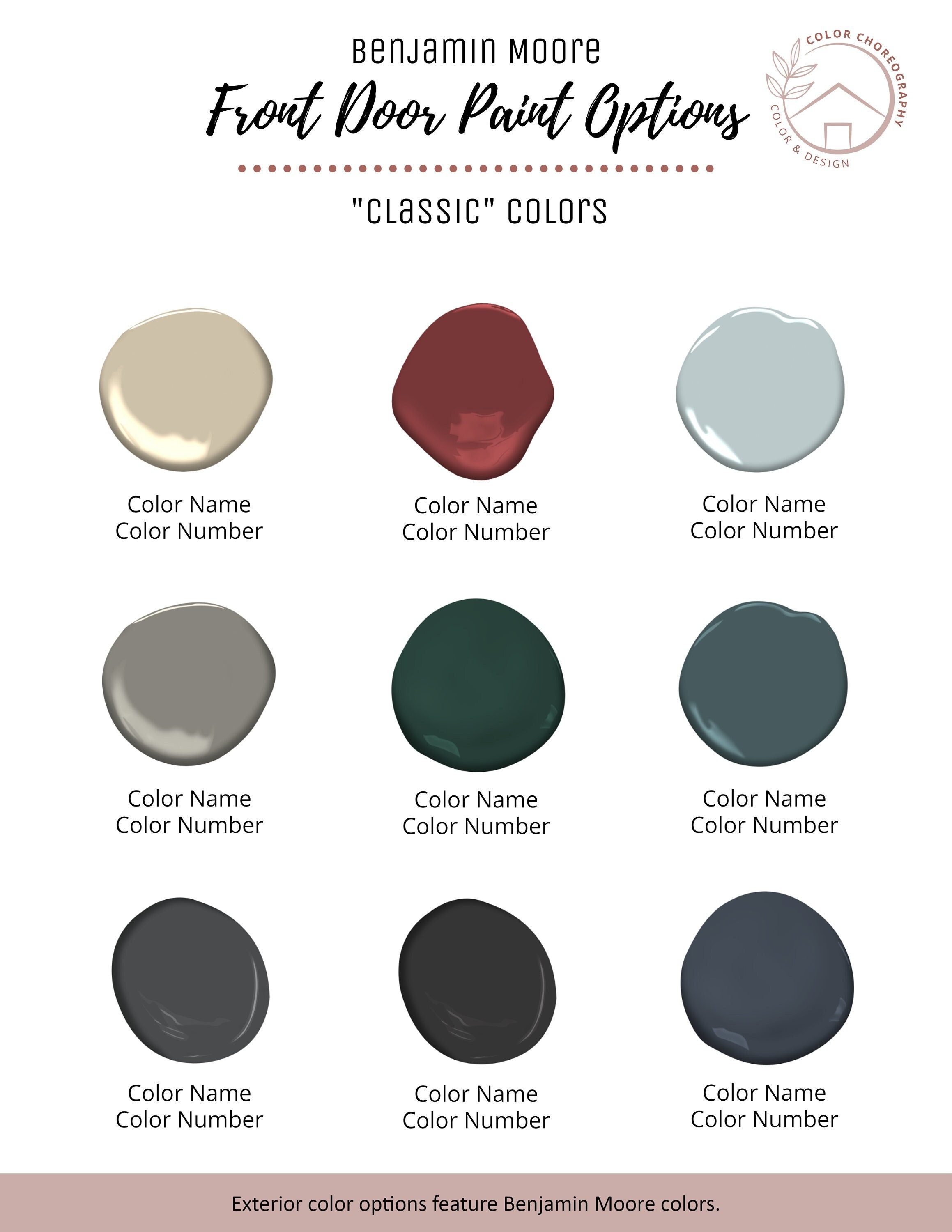House Paint Color Names