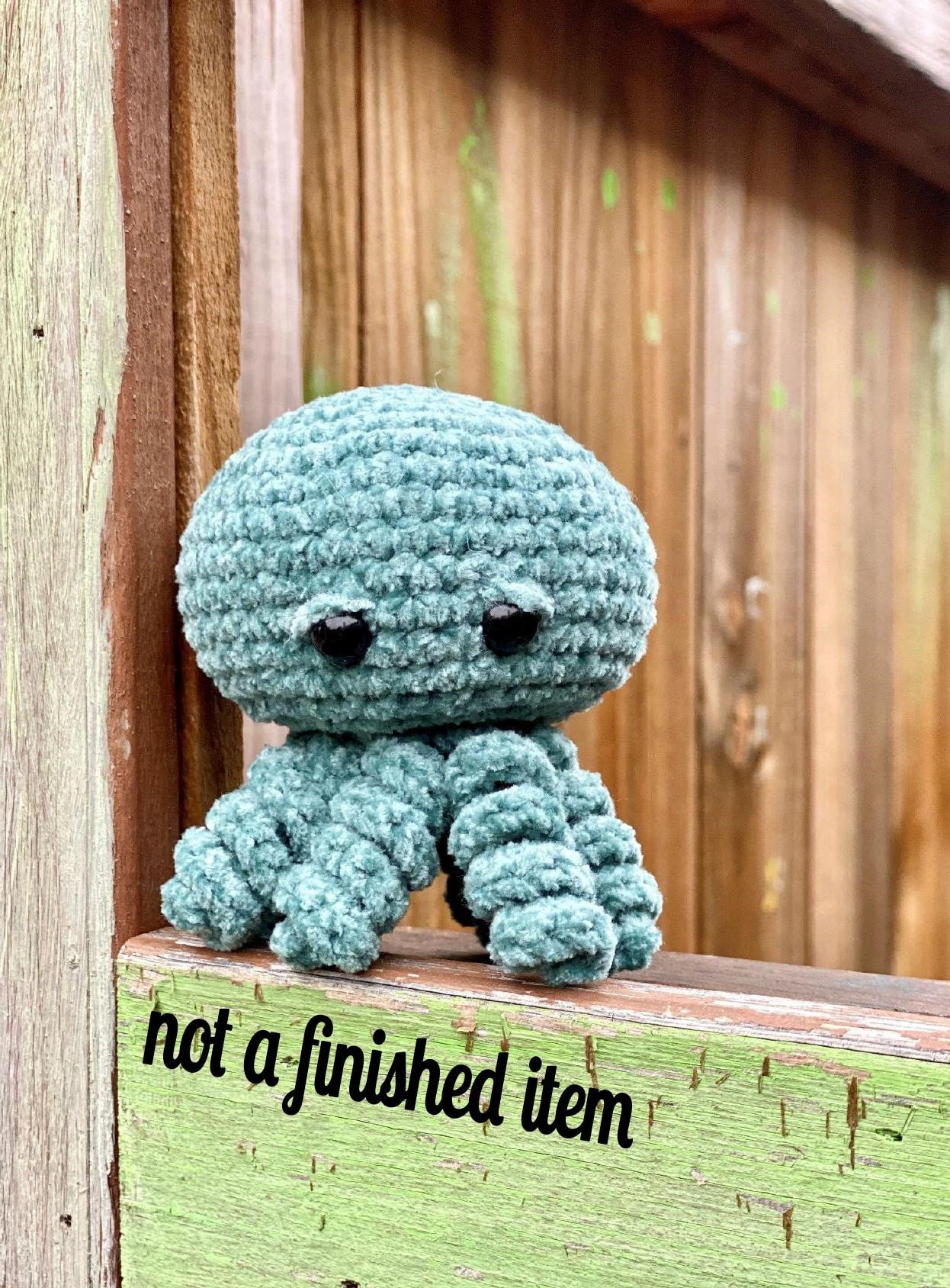 Fuzzy Baby Octopus Crochet Pattern / Baby Octopus / Crochet - Etsy