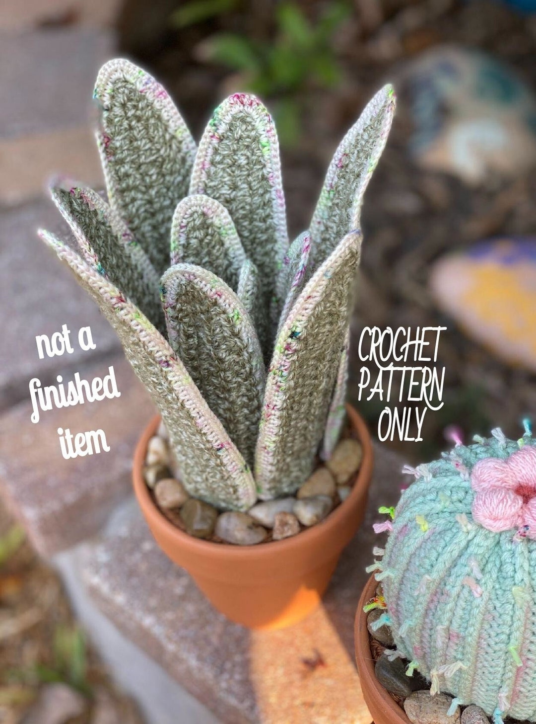 Snake Plant / CROCHET PATTERN / Crocheted Plant / Faux Plant / Plant ...