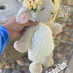 Sleepy Sheep Rag Doll / CROCHET PATTERN / Baby Lovey / Baby Sheep ...