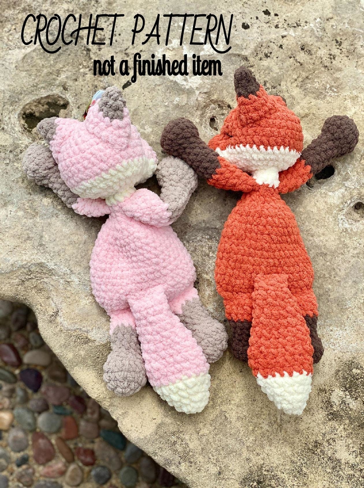 Sleepy Fox Rag Doll Crochet Pattern / Ragdoll / Woodland - Etsy