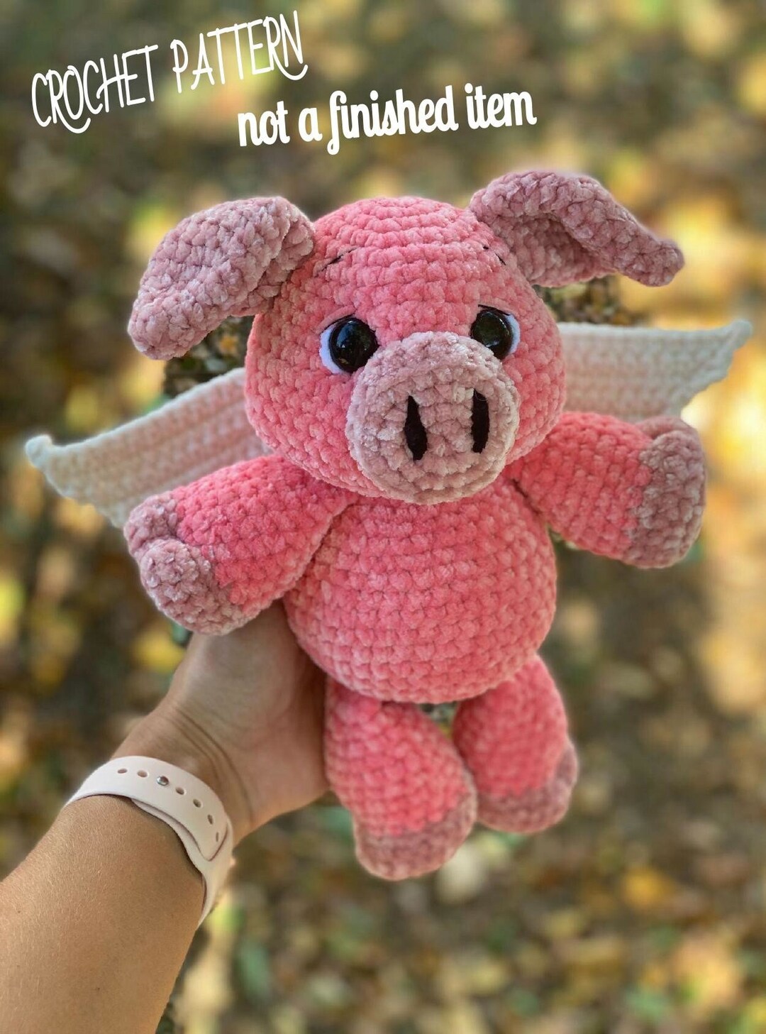 Fabulous Flying Pig / CROCHET PATTERN / Angel Pig / Flying Pig / When ...