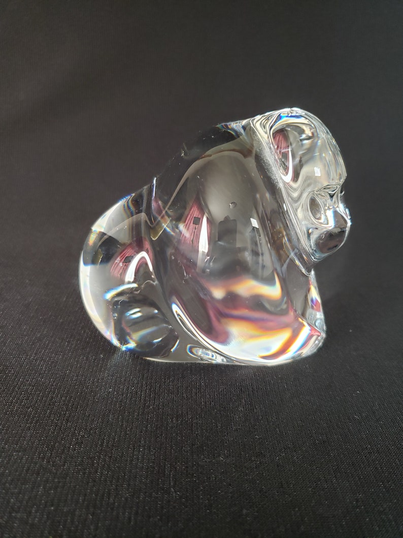 HOYA of Japan Crystal Gorilla Figure Signed - NEIL COHEN Paperweight - Etsy