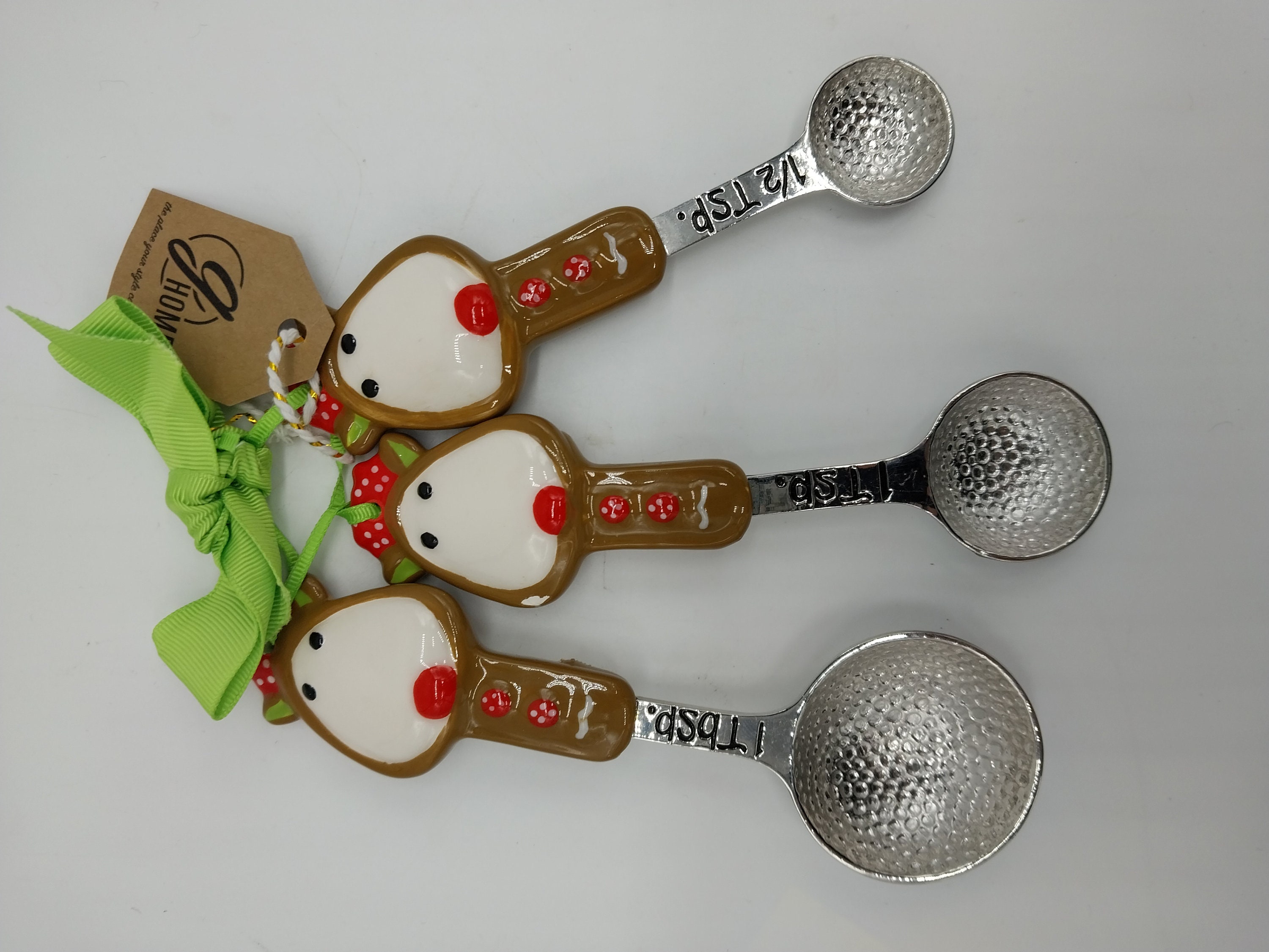 Mud Pie 3 Piece Christmas Reindeer Measuring Spoons - Etsy