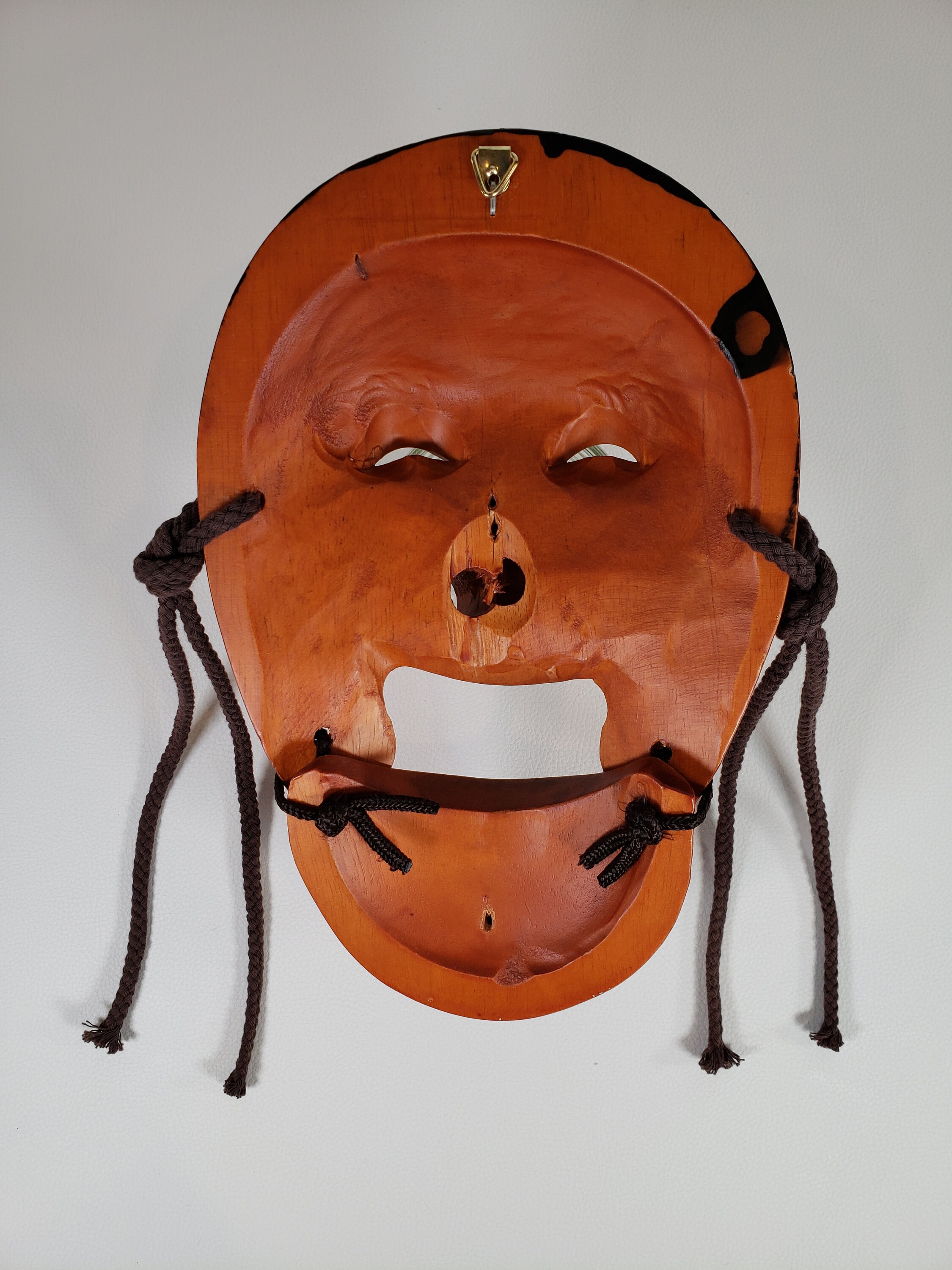 Yangban Mask/hand Carved Wooden Mask/made in Korea - Etsy