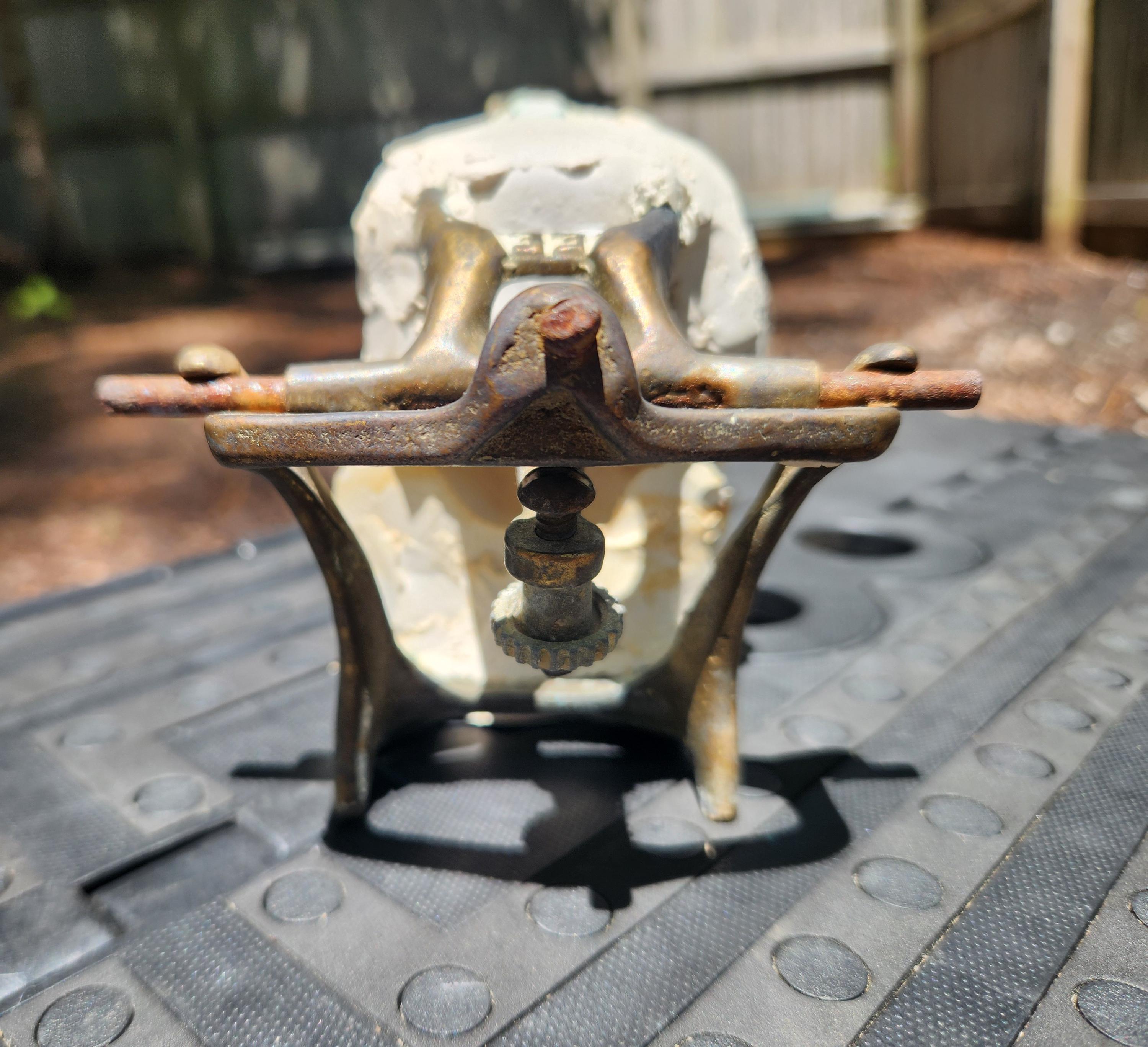 Vintage Dental Cast on Brass Stand - Etsy