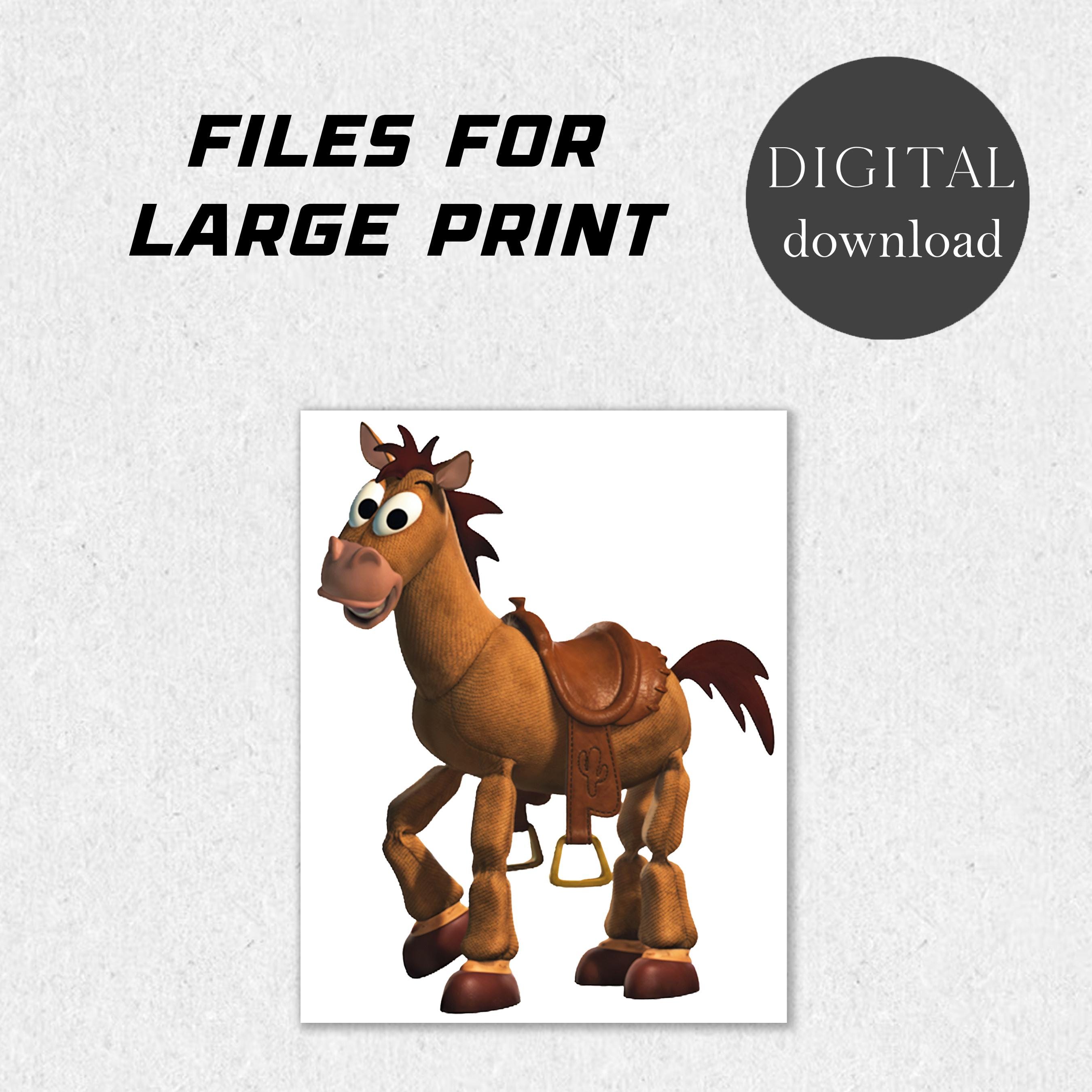 Bullseye Toy Story Party Prop, Toy Story Birthday Party Standee, Cut ...
