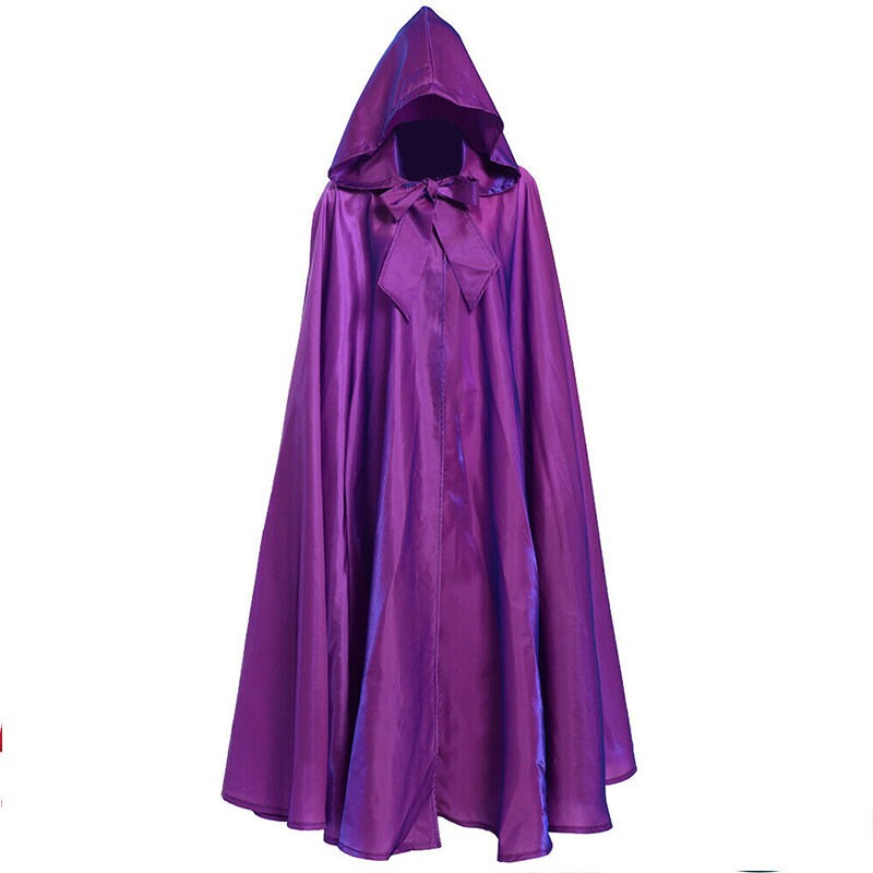 Halloween Witch Wizard Cosplay Costume Hood Cloak Adult Kids - Etsy