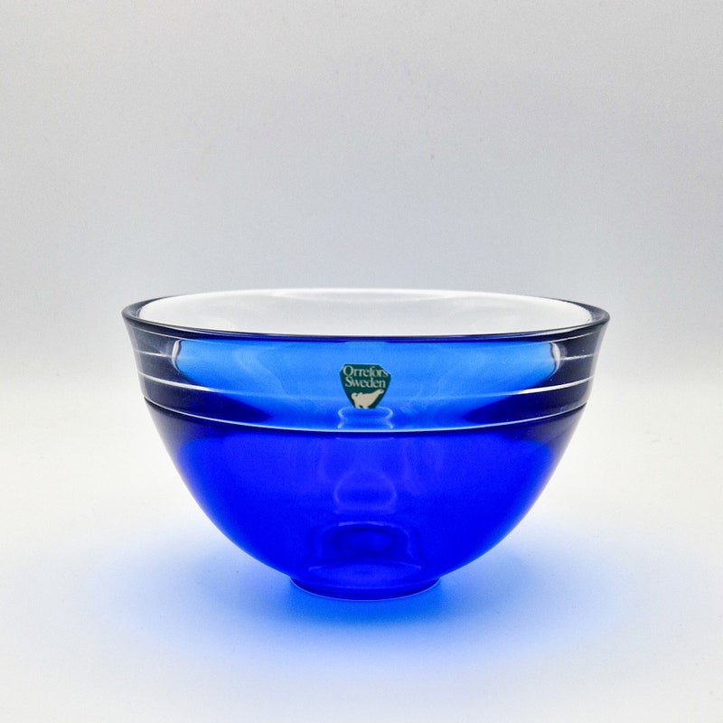Orrefors Bowl - Etsy