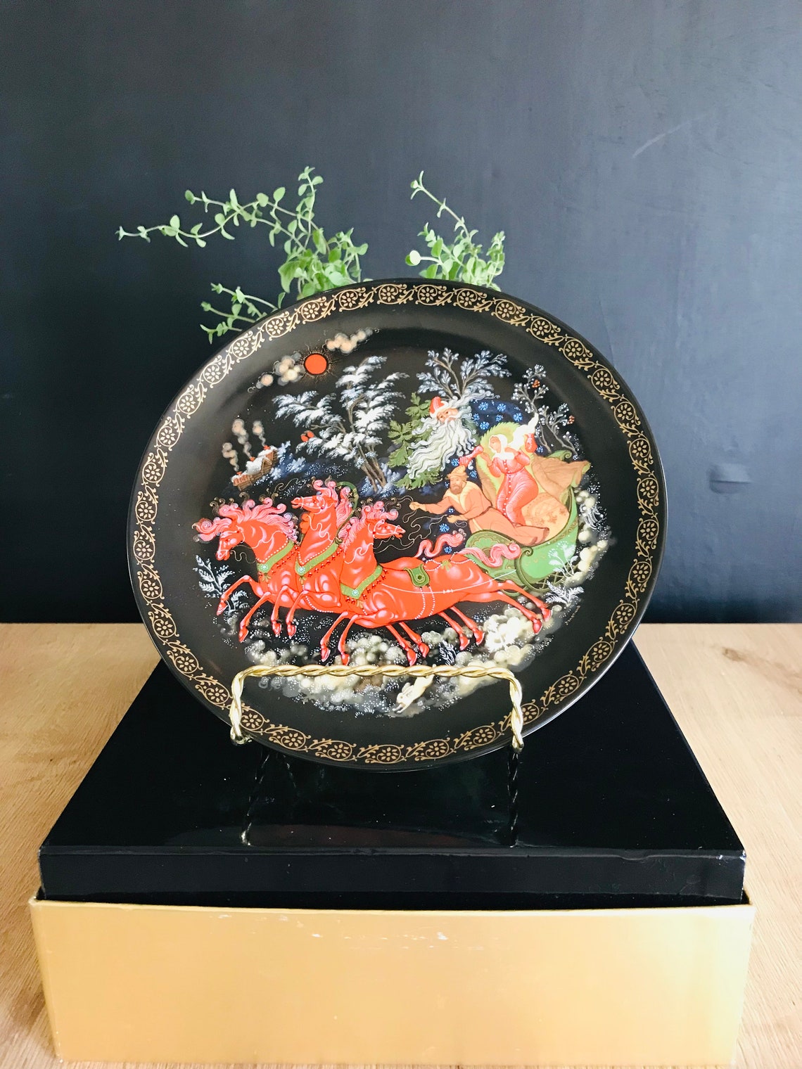 Russian Legands Fairy Tale Plates - Etsy