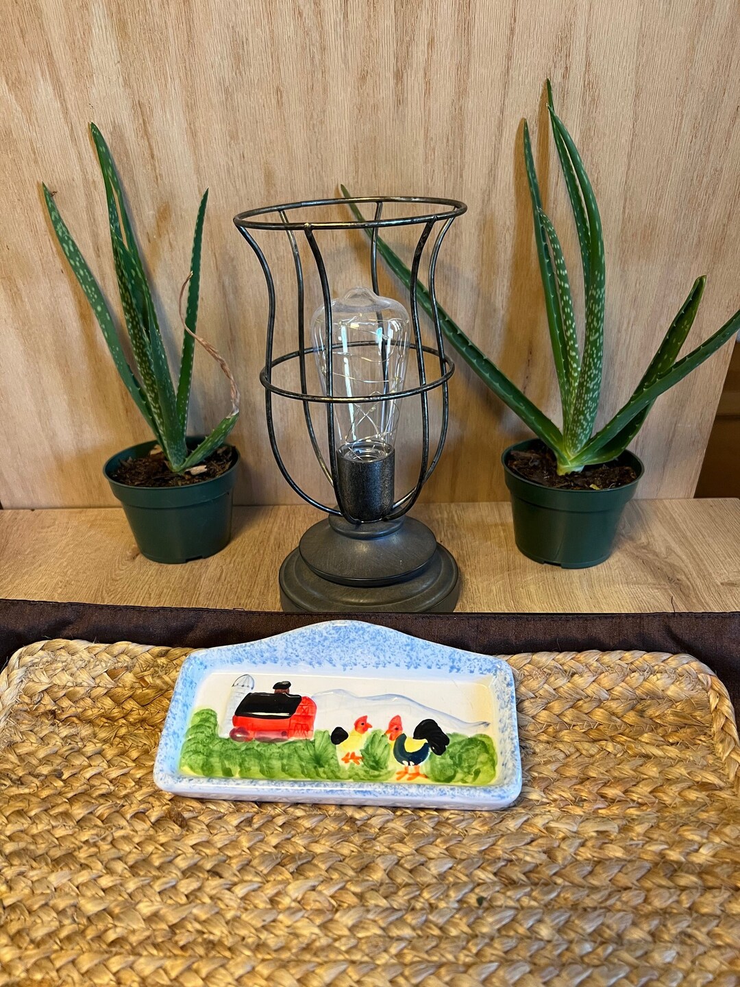 Ceramic Farmhouse Butter Dish - Etsy