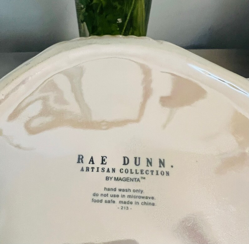 Rae Dunn Large Seashell Shaped Chip and Dip Serving Bowl - Etsy