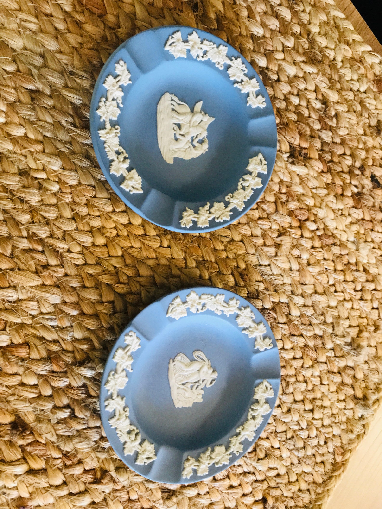 Set of Wedgewood Delft Blue Victorian Greek Plates - Etsy