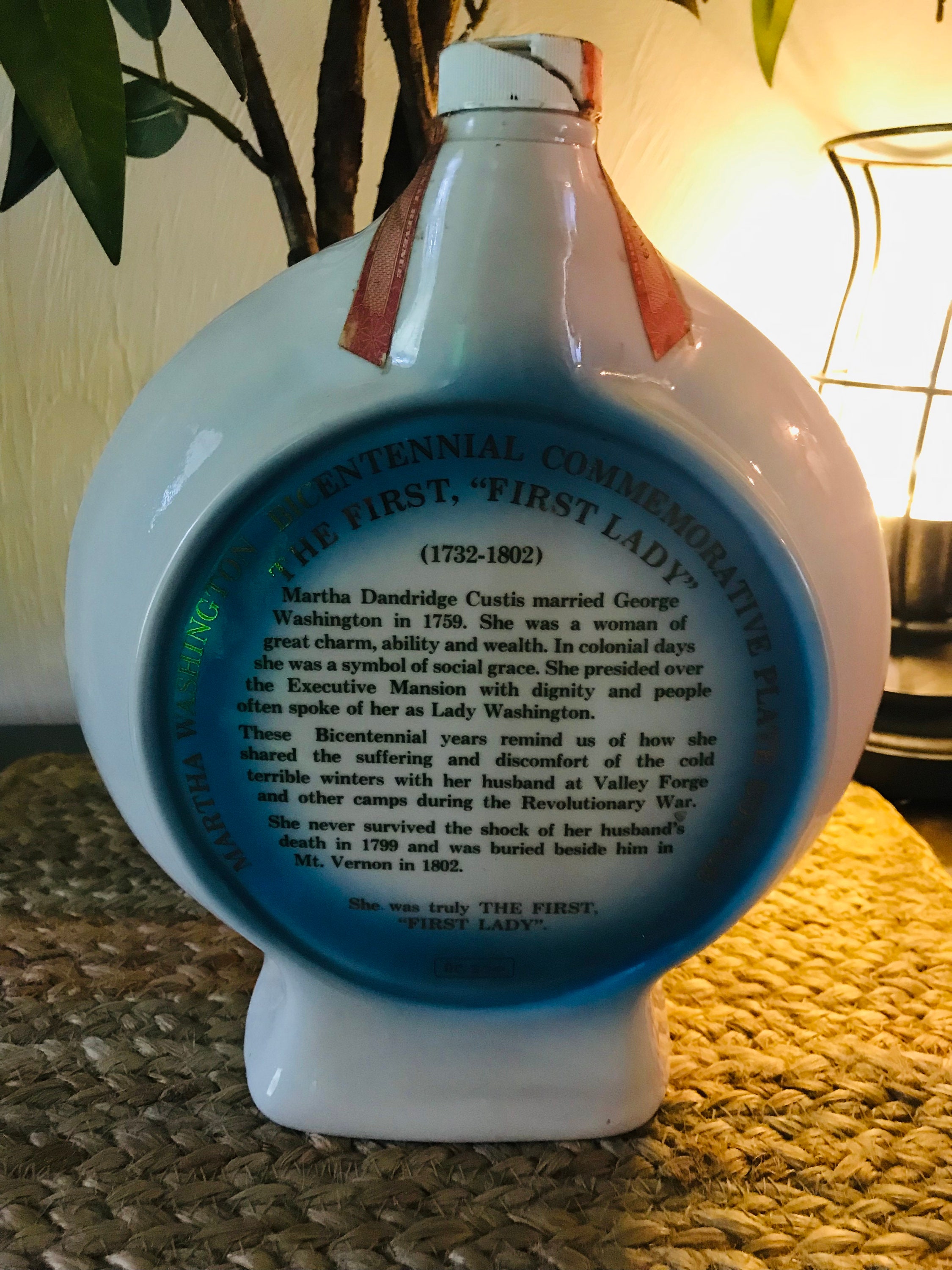 Martha Washington 1976 Decanter Limited Edition - Etsy