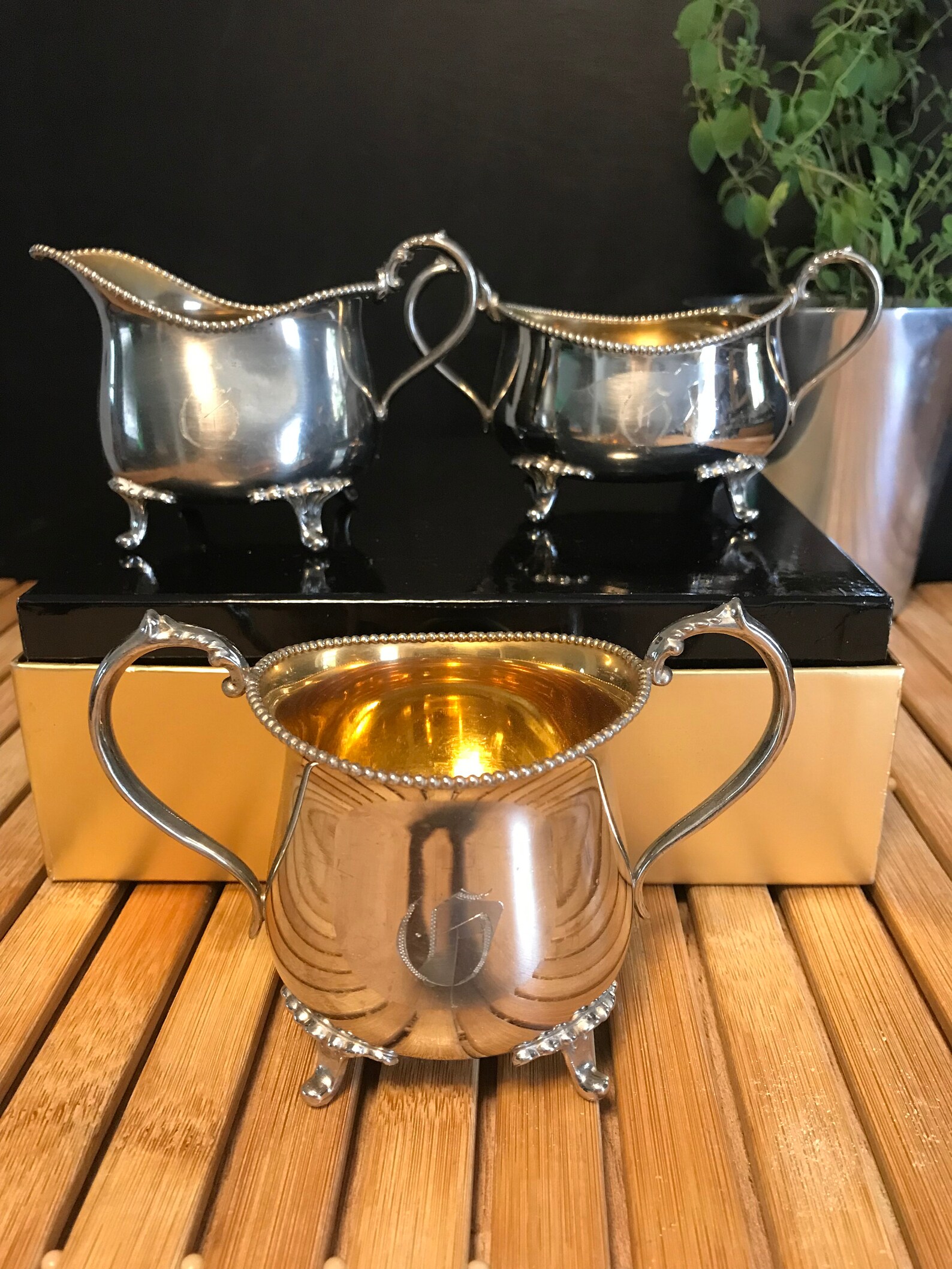 Silver 3 Pc. Coffee or Tea Set - Etsy