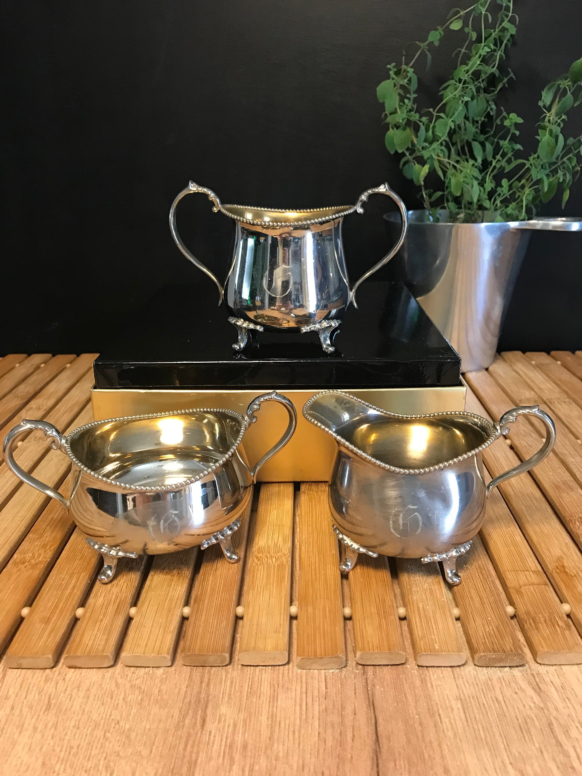 Silver 3 Pc. Coffee or Tea Set - Etsy