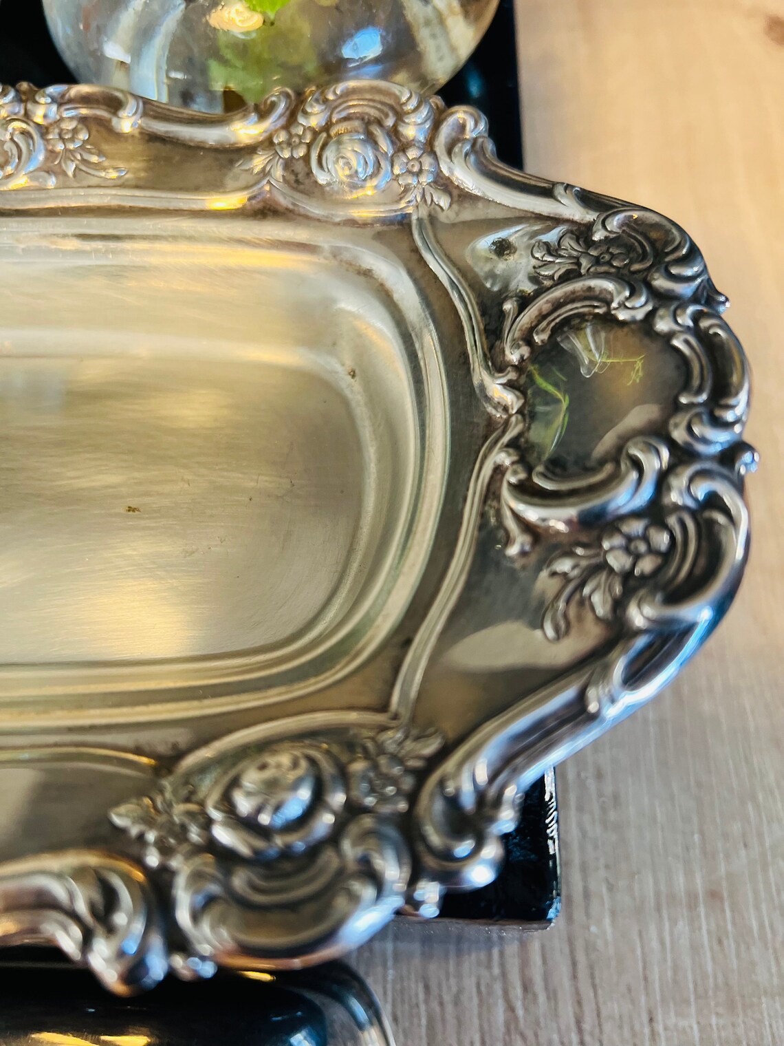 Silver Ornate Butter Dish - Etsy