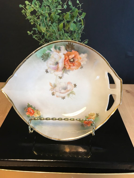 vintage trinket dish candy - Gem