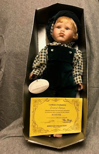Rare Vintage Knightsbridge Collection Porcelain Scottish Boy . With ...
