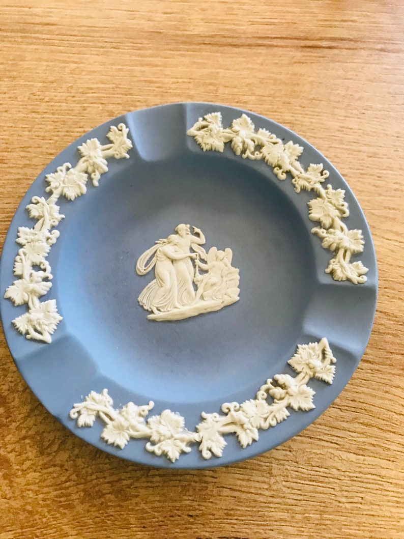 Set of Wedgewood Delft Blue Victorian Greek Plates - Etsy