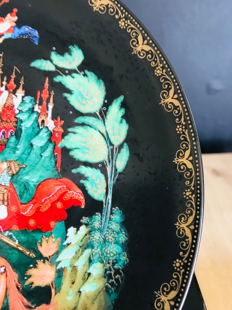 Russian Legands Fairy Tale Plates - Etsy