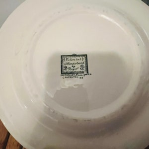 Set of Colonial Homestead Plates and Bowl - Etsy