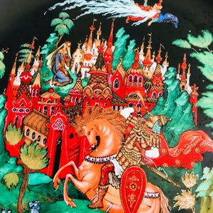 Russian Legands Fairy Tale Plates - Etsy