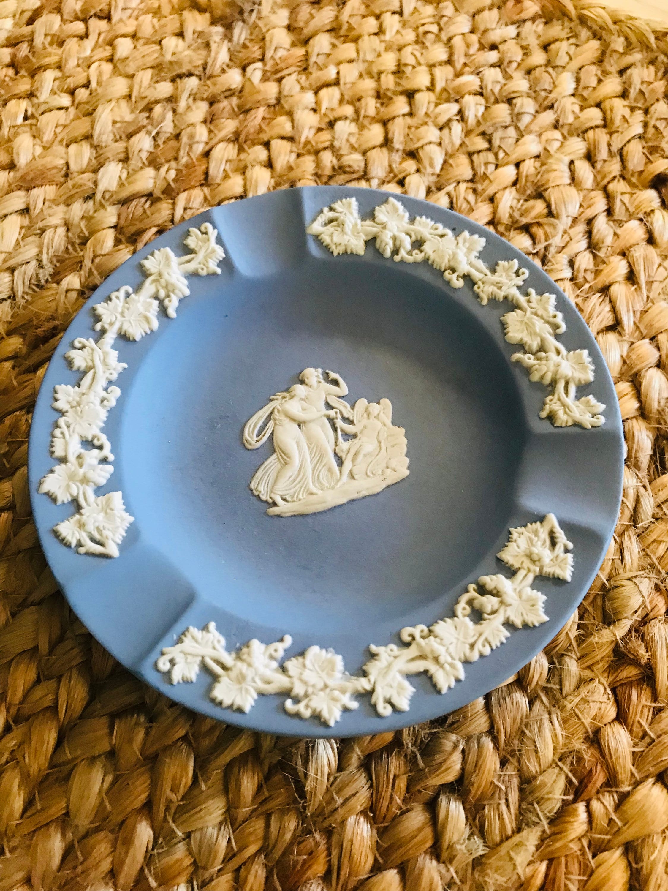 Set of Wedgewood Delft Blue Victorian Greek Plates - Etsy