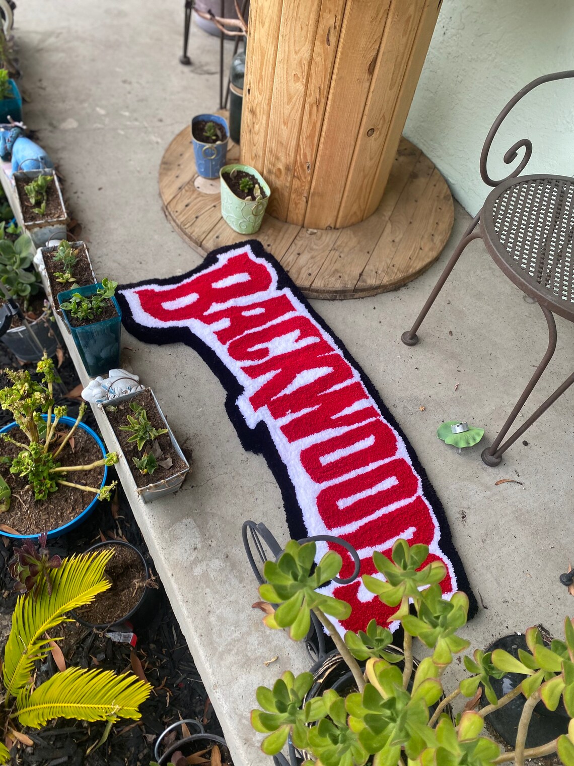 Backwoods tufted rug | Etsy