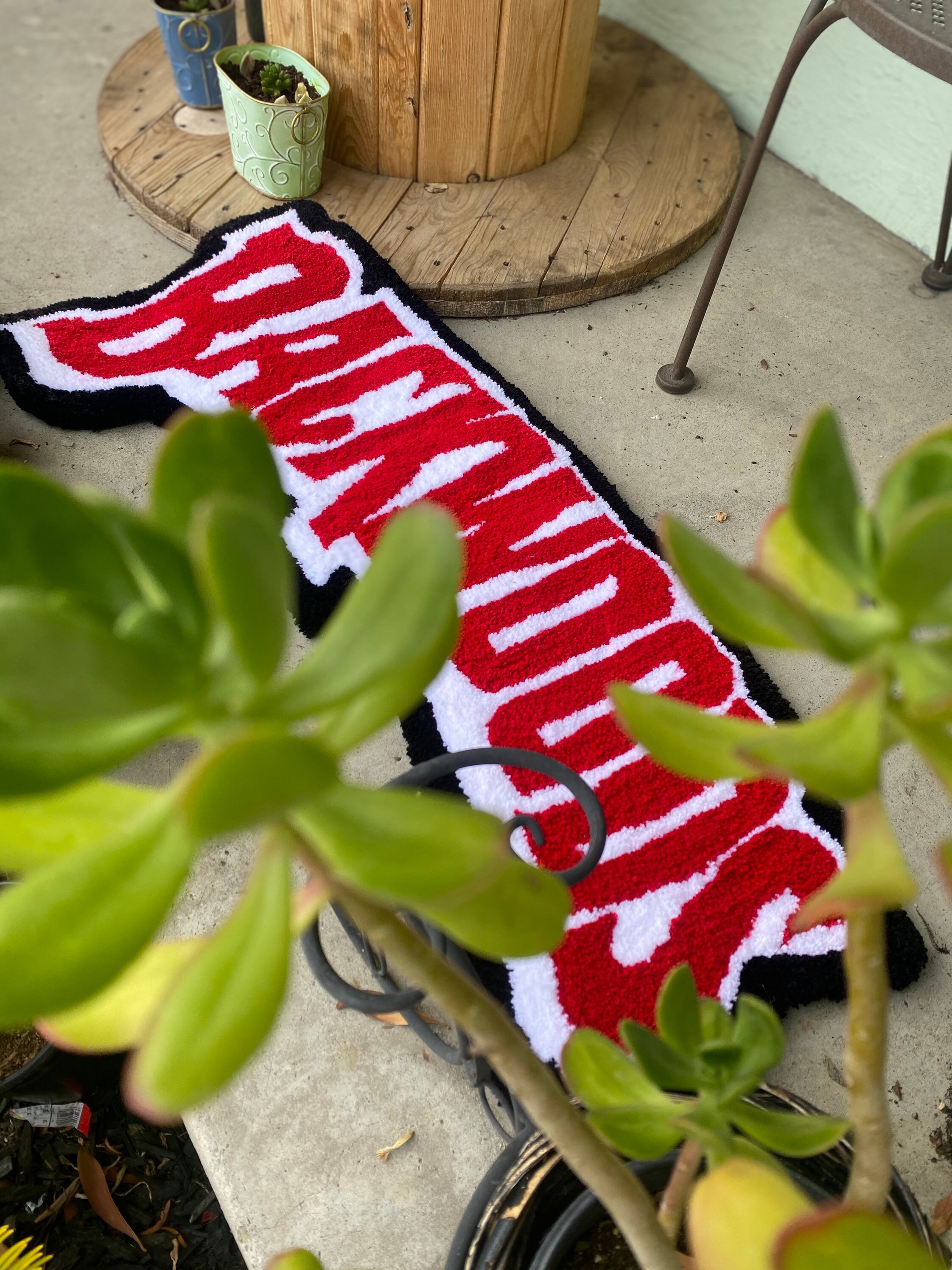 Backwoods tufted rug | Etsy