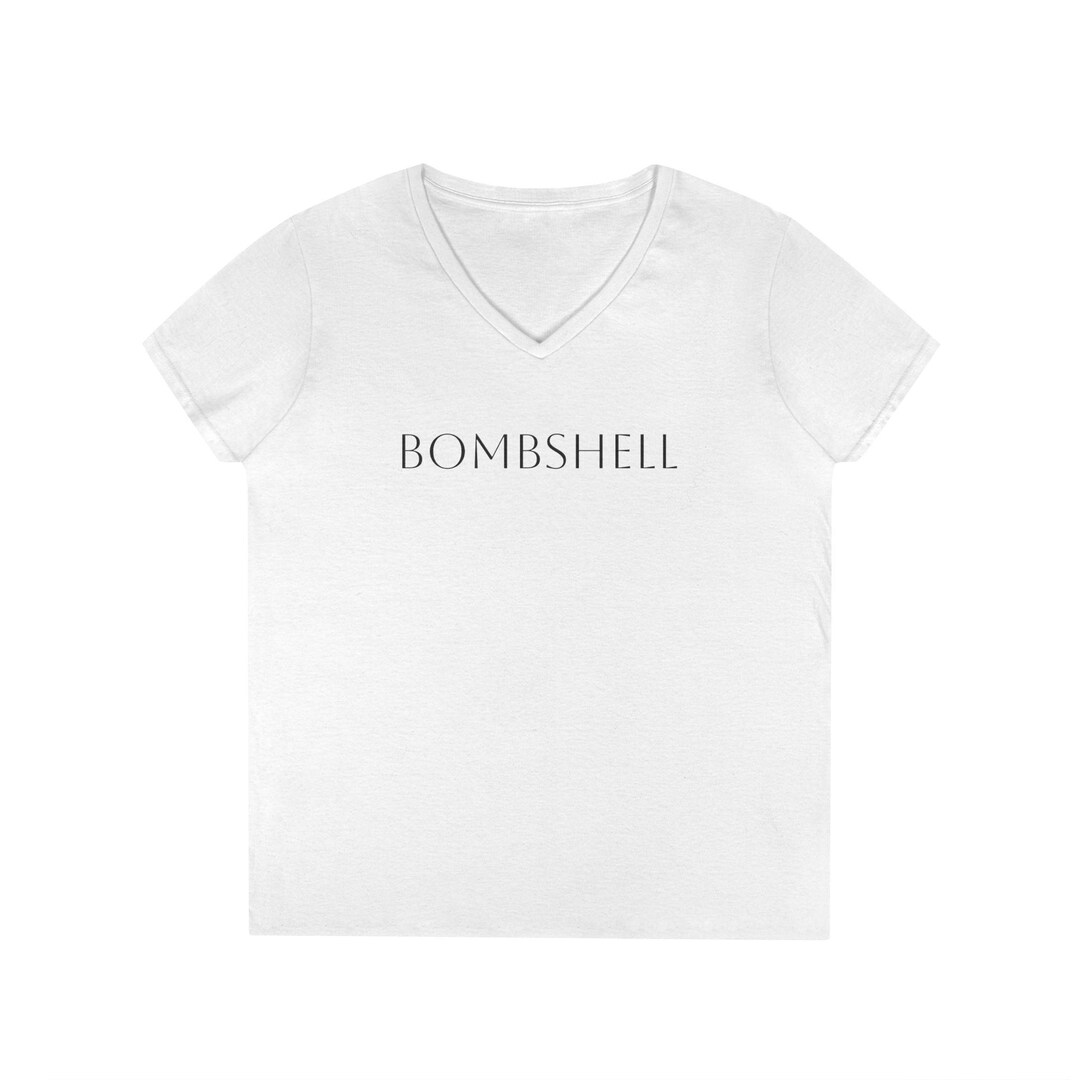 Bombshell VS Aesthetic Girly Tee - Etsy