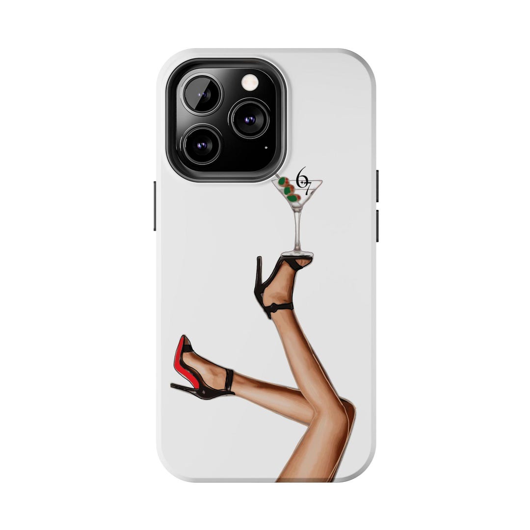 Red Bottom Martini Girl Aesthetic Fashion Phone Case - Etsy