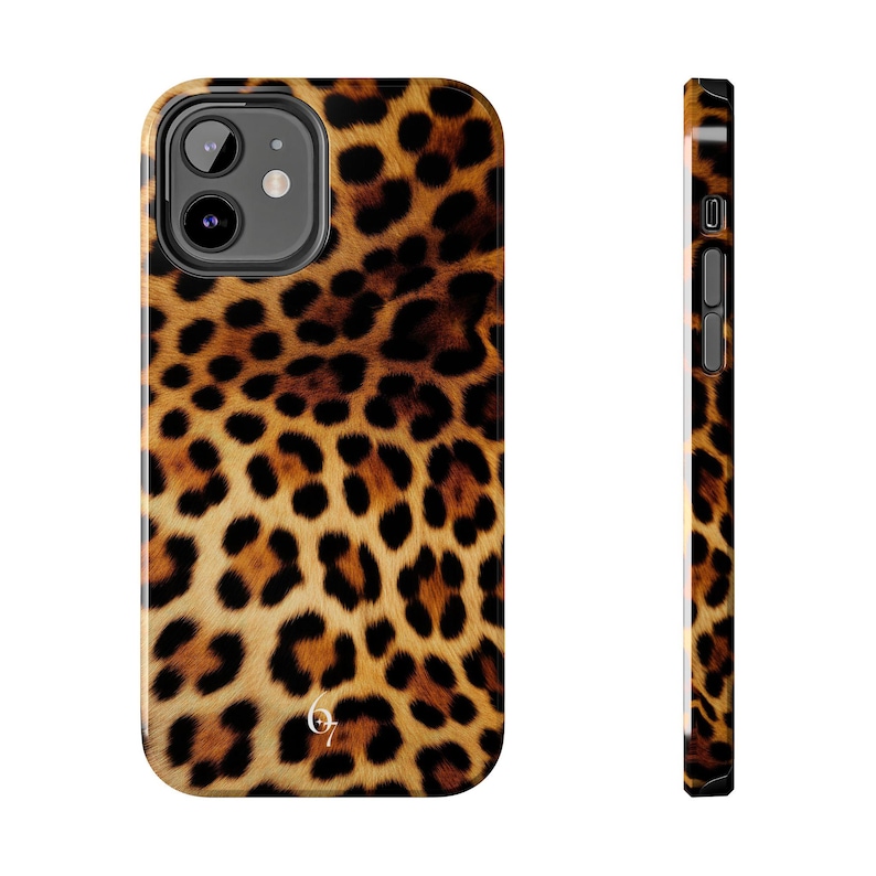 Cheetah Print iPhone Case: Impact Resistant, Glossy Finish - Etsy
