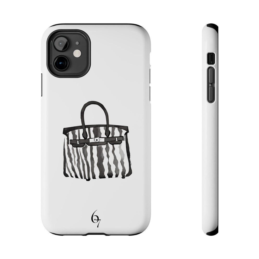 Zebra Birkin Mommy Aesthetic Luxury Trendy Protective Phone Case - Etsy