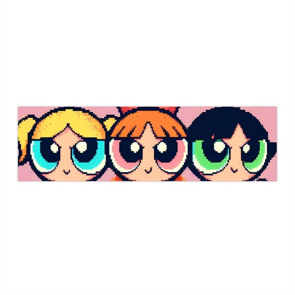 Powerpuff Girls Bumper Sticker - Etsy