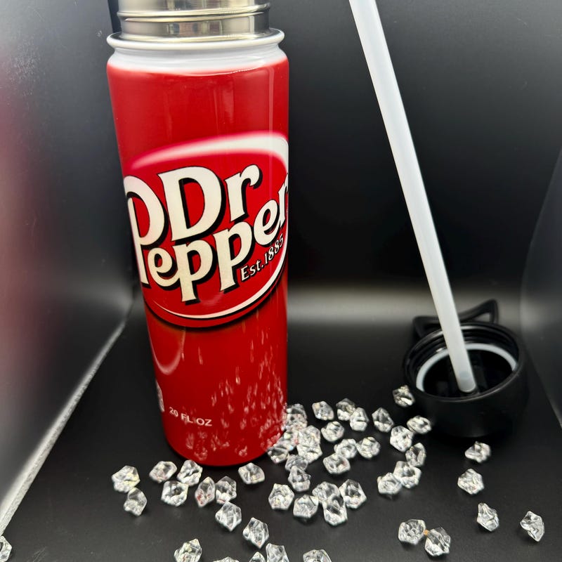Dr. Pepper Tumbler - Etsy