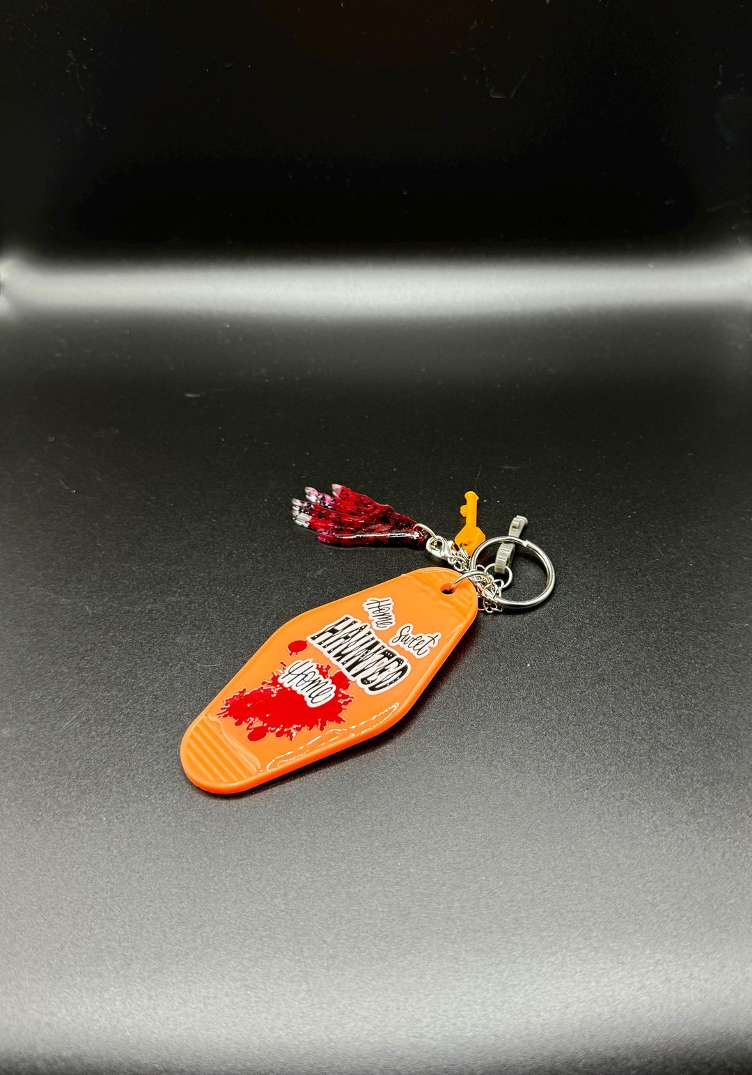Haunted Hotel Keychain: Room for One? Gift for the Designer | Christmas ...