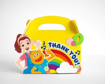 Ms. Rachel Party Favor Box: Handmade 3D Treat Box - Etsy