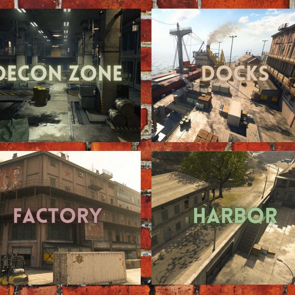 Call of Duty Map Svg - Etsy
